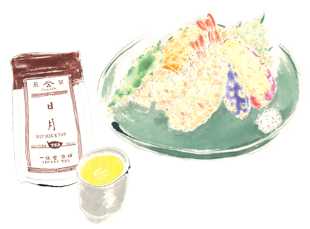 Tempura with Nichigetsu Sencha – Ippodo Tea Global