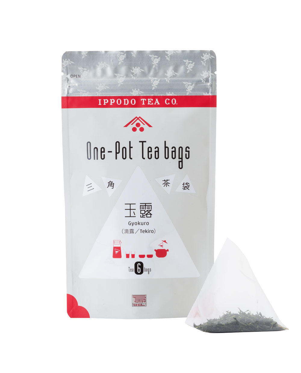 One-Pot Teabag Gyokuro (7g x 6 bags) – Ippodo Tea Global